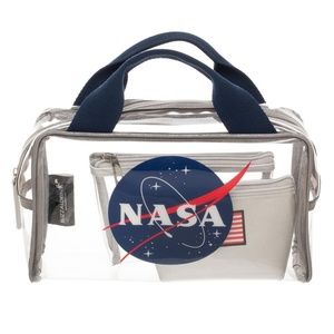 Bioworld | Bags | Nasa Cosmetic Makeup Pouch Bag Gift Set Space | Poshmark